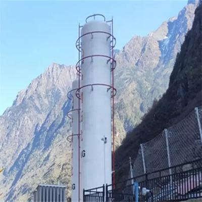 중국 5000L 유동적 극저온 저장 탱크 20m3 판매용