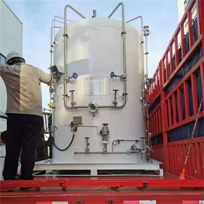 China 2000l Liquid Oxygen Micro Bulk Tanks Cryogenic Storage Tank for sale