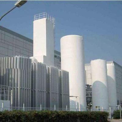 중국 1000L 3000L 5000L 액체 산소 질소용 수직 극저온 저장 탱크 판매용