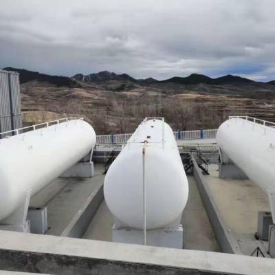 중국 ASME SGS 표준 탄소강 압력 용기 20-120 Cbm LPG 저장 탱크 판매 판매용