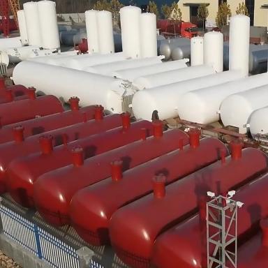 China Cryogenic Storage Tank 5-200m3 Capacity for Oxygen Nitrogen Argon for sale