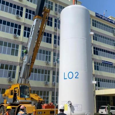 China 10000L Cryogenic Liquid Storage Tank 22.7bar ASME Design for sale