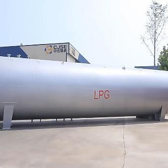 중국 10000L LPG 저장 탱크 17.5 바 압력 수직 또는 수평 판매용