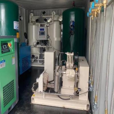 China 50kW Low-Power Consumption PSA Oxygen Generator for Mine Emergency Rescue with 30Nm³/h Flow Rate and Continuous Operation ≥72 Hours for sale