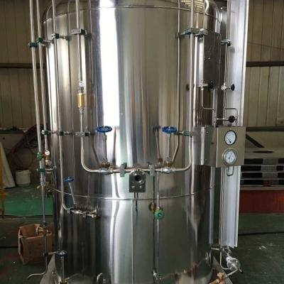 China 16bar Micro Bulk Tanks Nitrogen 5000 Liters High Vacuum Bulk CO2 Storage Tank for sale