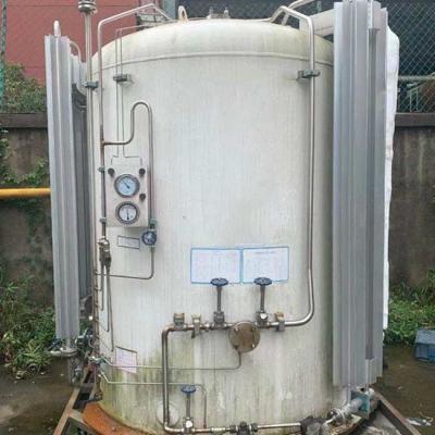 China Liquid Oxygen Micro Bulk Tanks Cryogenic , 1m3 Microbulk Nitrogen Tanks for sale