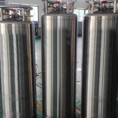 China 200L Low Pressure Liquid Nitrogen Tank 300 Liters Building Valve Transportable for sale