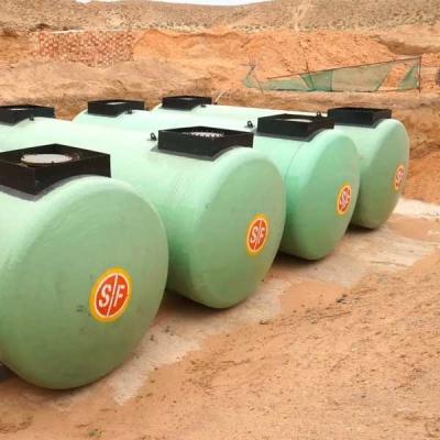 Chine réservoirs en vrac en acier de stockage d'huile de 3000L Q235, réservoirs de stockage de pétrole en vrac de mur du double 42000l à vendre