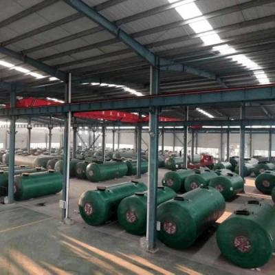 중국 두배 둘러싸인 오일 탱크 섬유 유리 철강 20m3 30m3 지하 판매용