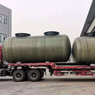 Cina 6000 il serbatoio dell'olio di litro 15cbm ha sepolto, contenitori di stoccaggio di petrolio DN65 in vendita