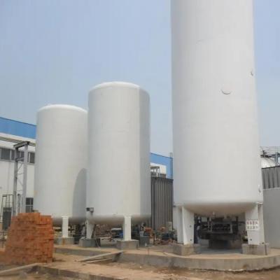 China Double Wall Vacuum LNG Cryogenic Tank Co2 Storage for sale