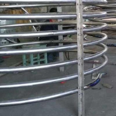 Cina Titanio puro di galleggiamento 2.1MPA dello scambiatore di calore della metropolitana della bobina 200mm in vendita