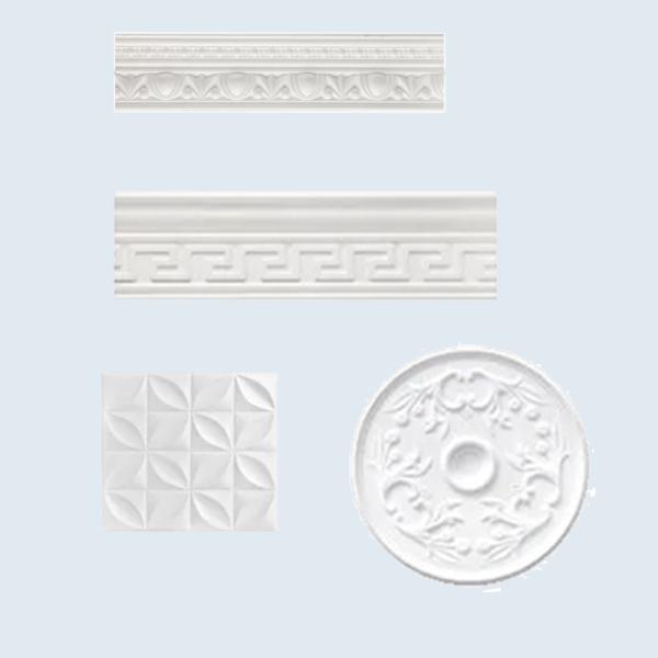 Quality Self-Extinguishing EPS Raw Materials 50 Kg/M3 For Ceiling Decorative Lines for sale