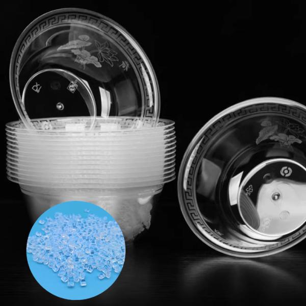 Quality GPPS 5250/N Food-Grade Clear GPPS for Disposable Tableware for sale