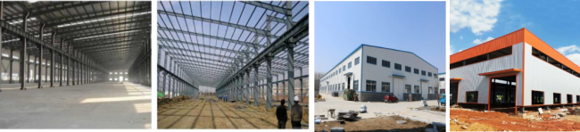 Steel structure workshop building