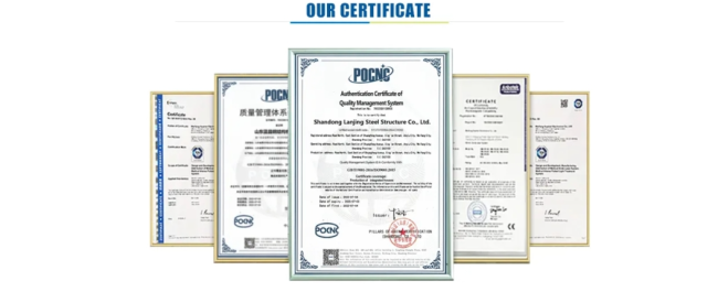 Company certifications and quality standards