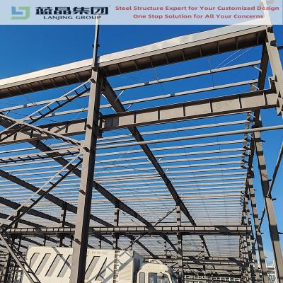 China High Quality Certification Prefabricated Light Structural Steel Frame Structure Modular Warehouse Workshop for sale