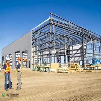 Quality Large Span Prefabricated Building High Strength Steel Modular Structure for sale