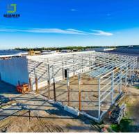 China Custom Prefab Frame Steel Structure Warehouse Workshop Building for sale