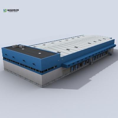 China High Load Bearing Steel Structure Warehouse Graphic Design Prepainted Steel for sale