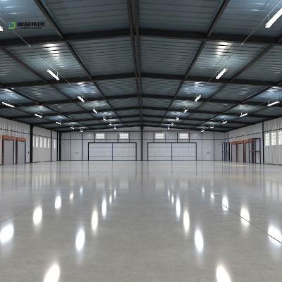 China Rock Wool Panel Steel Construction Warehouse Light Weight Structure CE for sale