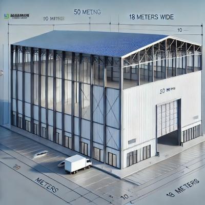 China High Load Bearing Steel Structure Warehouse Graphic Design Prepainted Steel for sale