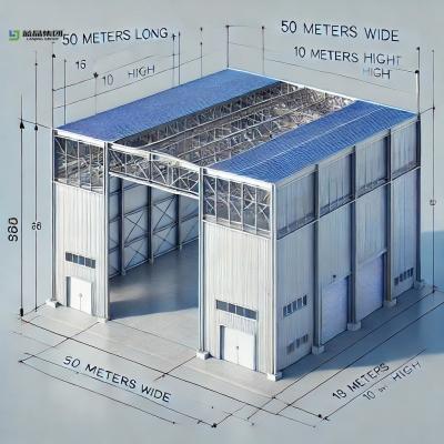 China High Load Bearing Steel Structure Warehouse Graphic Design Prepainted Steel for sale