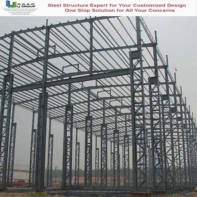 China Prefabricated Steel Structure Building with Galvanized Frame for sale