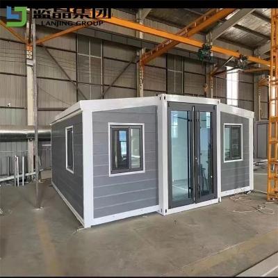 China Thermal Insulation Expandable House Container Hot Rolled Steel Frame Structure for sale