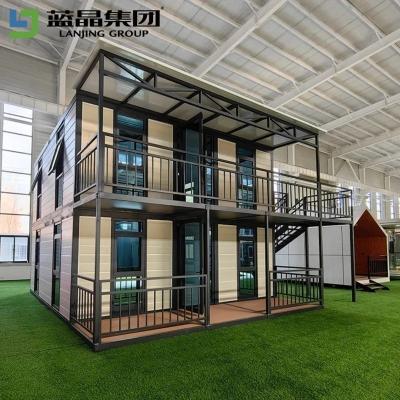 China Corrugated Color Steel Sheet Modular Expandable Homes Anti Earthquake Windproof for sale