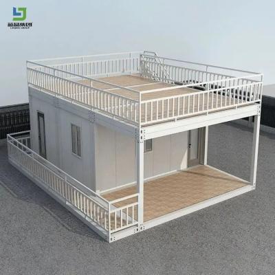 China ISO Certified Quality Flat Pack Container House Light Weight Structure Galvanized Steel for sale