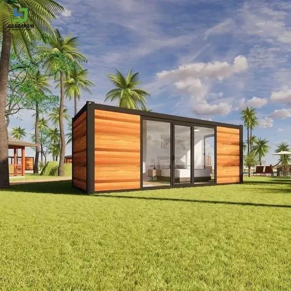 High Load Bearing Capacity Flat Pack Container House Aluminum Alloy Window Modular Structure
