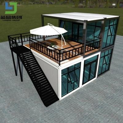 China Corrugated Color Steel Sheet Prefab Container Homes Anti Earthquake Windproof for sale
