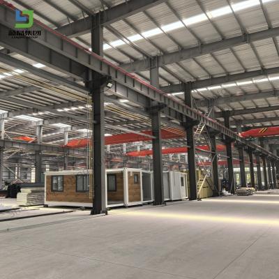 China Aanpasbare eenvoudige assemblage geprefabriceerde staalstructuur magazijn werkplaats gebouw met frame constructie Te koop
