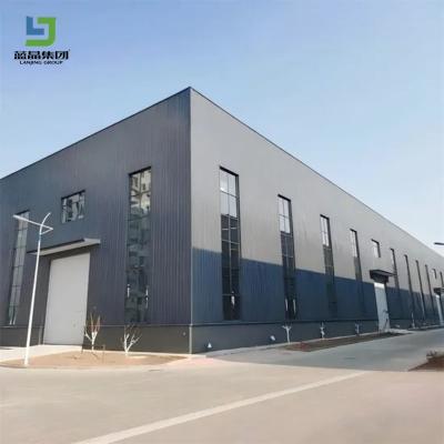 China Prefab Steel Workshop Building Light Weight Corrosion Resistant for sale
