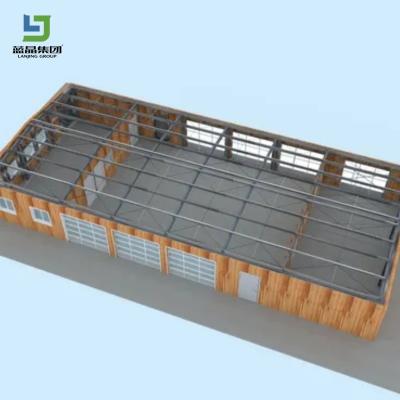 China Custom Steel Structure Workshop Light Weight Corrosion Resistant for sale