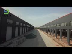 Quality Assured Welding Steel Structure Warehouse Large Span Sandwich Panel