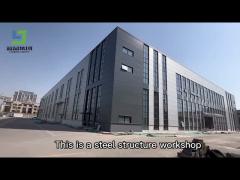 Roll Up Door Steel Structure Warehouse Building Earthquake Resistant