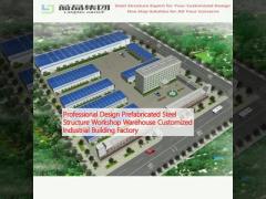 Professional Design Prefabricated Steel Structure Workshop Warehouse Customized Industrial Building Factory