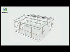 Large Space Span Prefabricated Structural Steel Frame Structure Building Workshop Armazém Armazém Metal Armazém Armazém Armazém