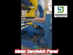 Rock Wool Metal Sandwich Panel For Wall Roof Steel Structure Industrial Building
