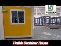 high load bearing expandable prefab container house aluminum alloy window