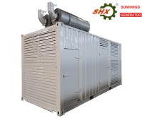 China 1000kVA Soundproof Volvo Diesel Generator Set with Water-Cooled Engine and SMARTGEN Control System for sale