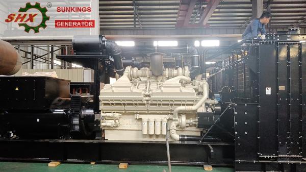2MW Diesel High Voltage Generators 4.16kv Cummins Genset