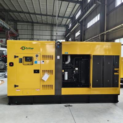 China 144KW Silent Power Generation System Biogas Turbine Generator Biogas Plant Efficient Type Genset Diesel Generators for sale