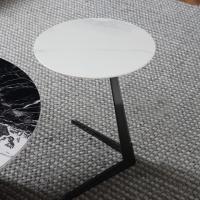 China Alkali Resistant Rock Plate Nesting Coffee Table Modern Circular Shape for sale