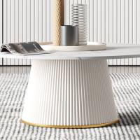 China 40cm Round Rock Coffee Table for sale
