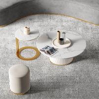 China 40cm Round Rock Coffee Table for sale