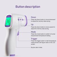 China Digital Laser Infrared Forehead Thermometer Portable Easy Operation Quick Response for sale