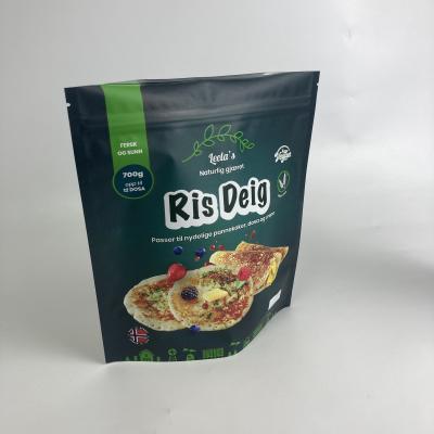Cina I sacchetti di plastica stampati su ordinazione biodegradabili di 100% stanno sulle borse risigillabili di imballaggio per alimenti delle borse della chiusura lampo in vendita